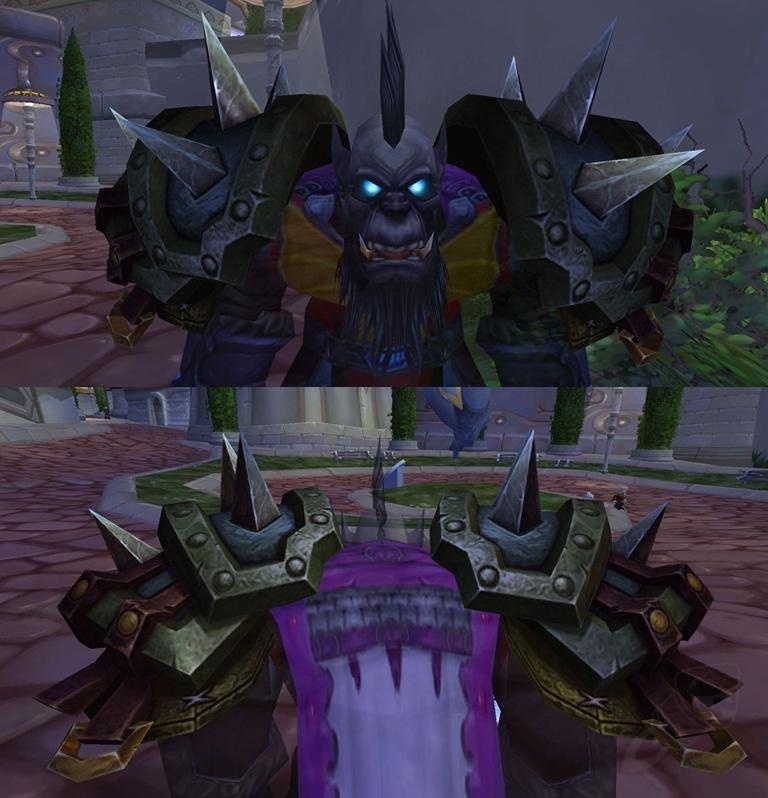 Savage Saronite Pauldrons - Item - WotLK Classic