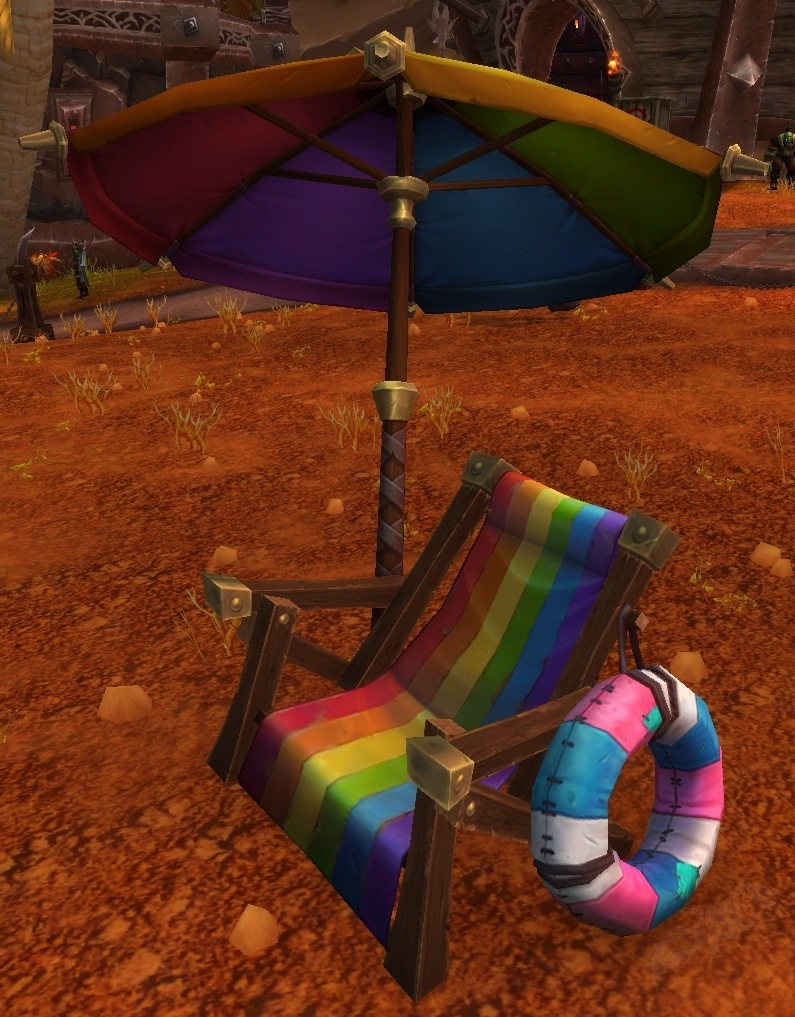 Colorful Beach Chair - Spell - World of Warcraft