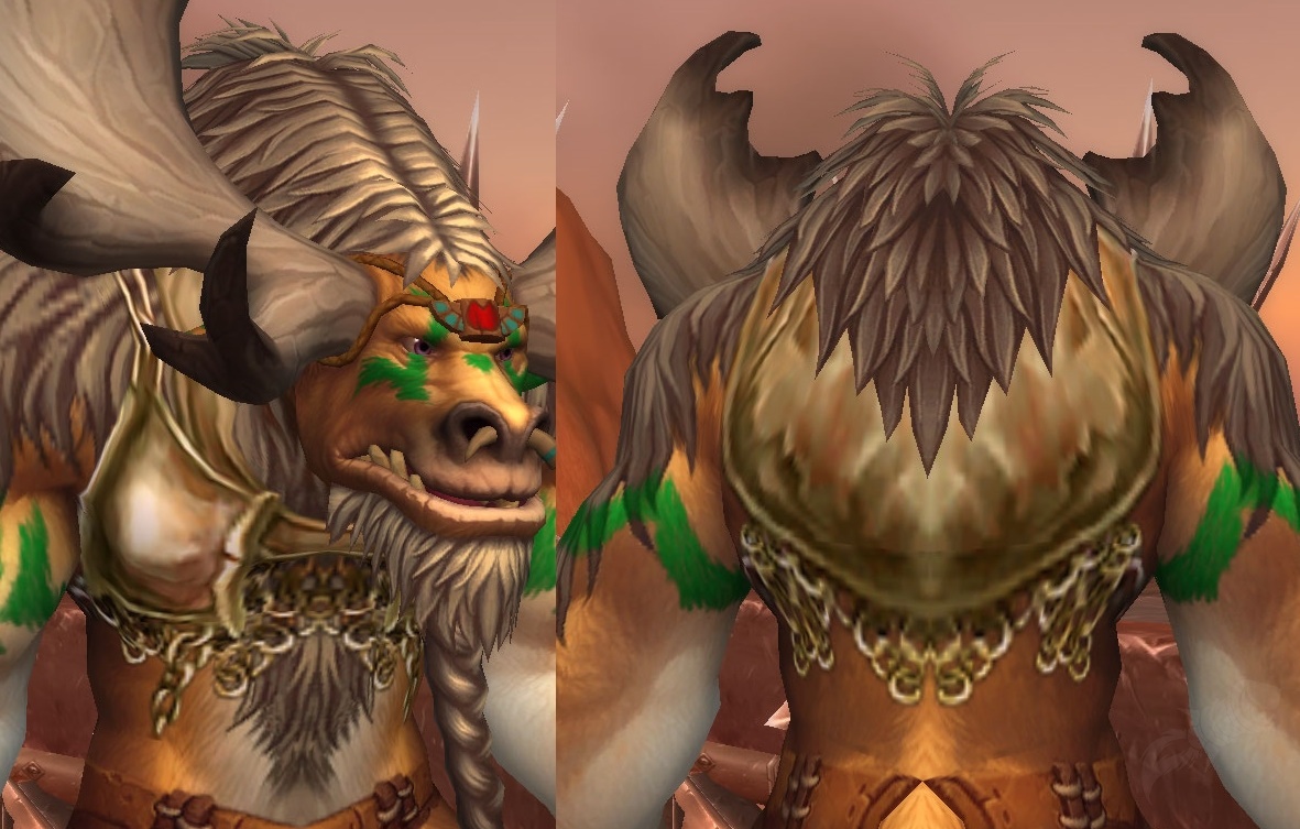 Haubert barbare en fer - Sort - World of Warcraft