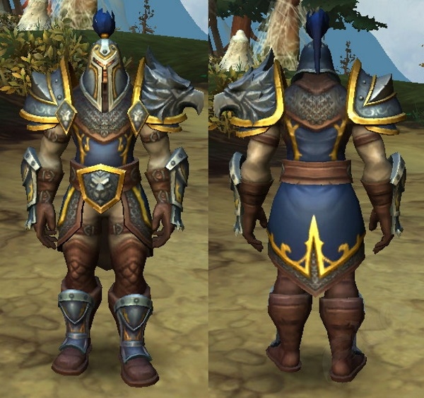 Комплект: синие доспехи львиной славы - Предмет - World of Warcraft