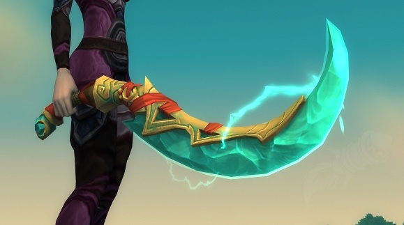 Resonating Crystal Scimitar - Item - World of Warcraft