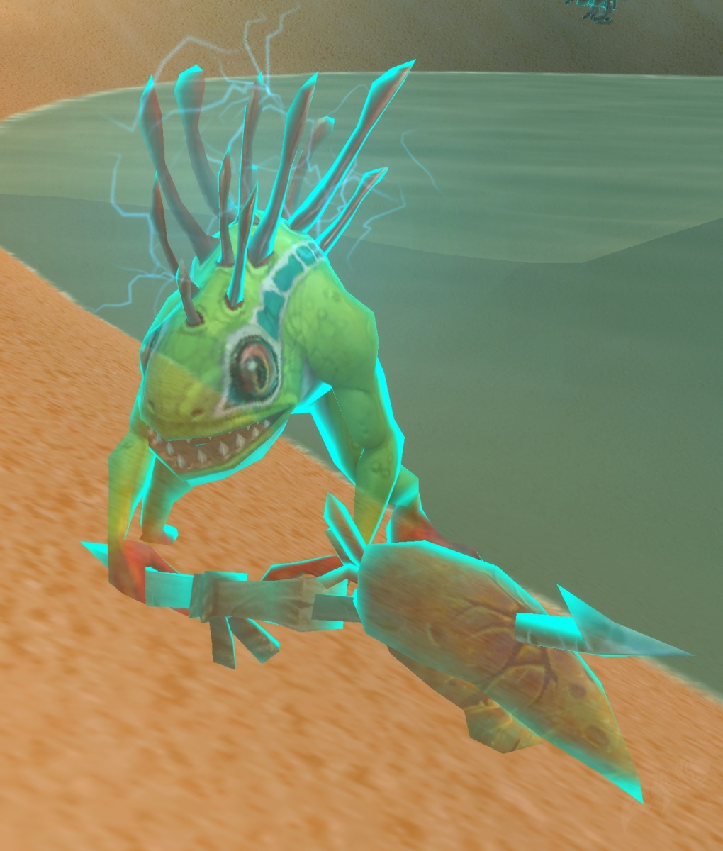Partially Teleported Murloc - NPC - World of Warcraft