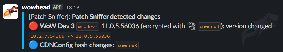 The War Within Encrypted 1107 Build On Wowdev Server Internal Testing Moving Beyond Roadmap