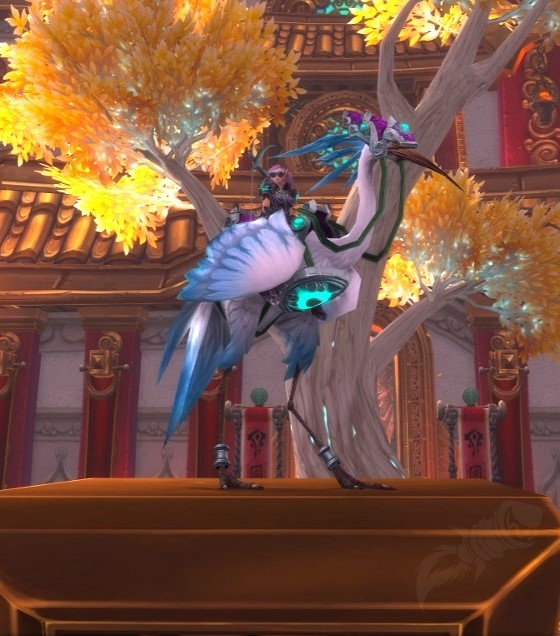 Reins of the Silver Riding Crane - Item - World of Warcraft