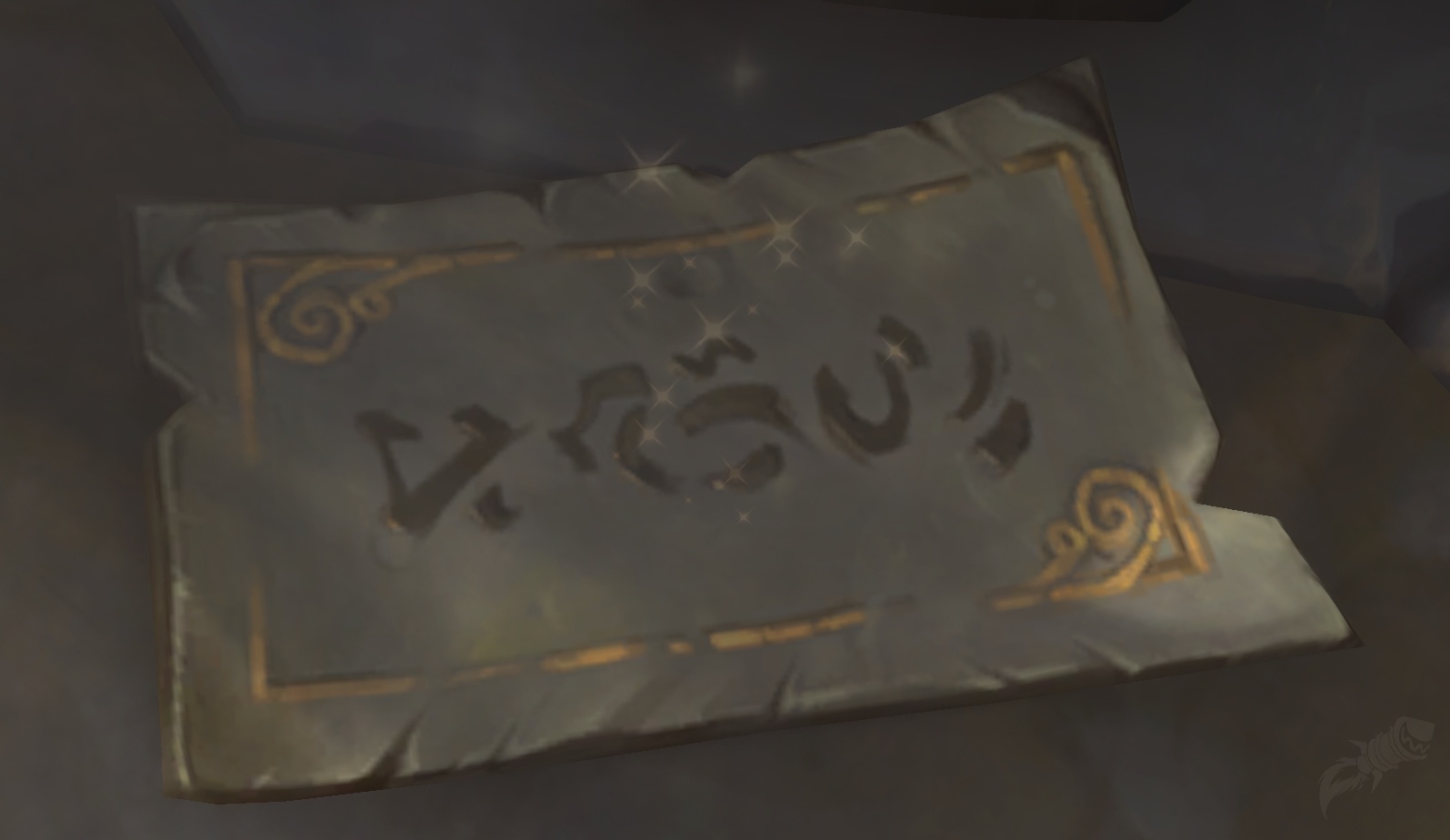 Crumbling Ironwood Parchment - Object - World of Warcraft