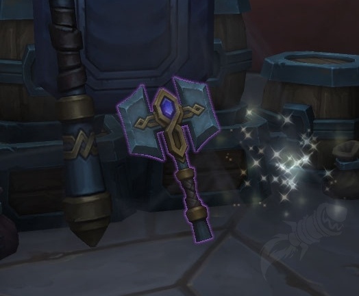 Web-Wrapped Axe - Object - World of Warcraft