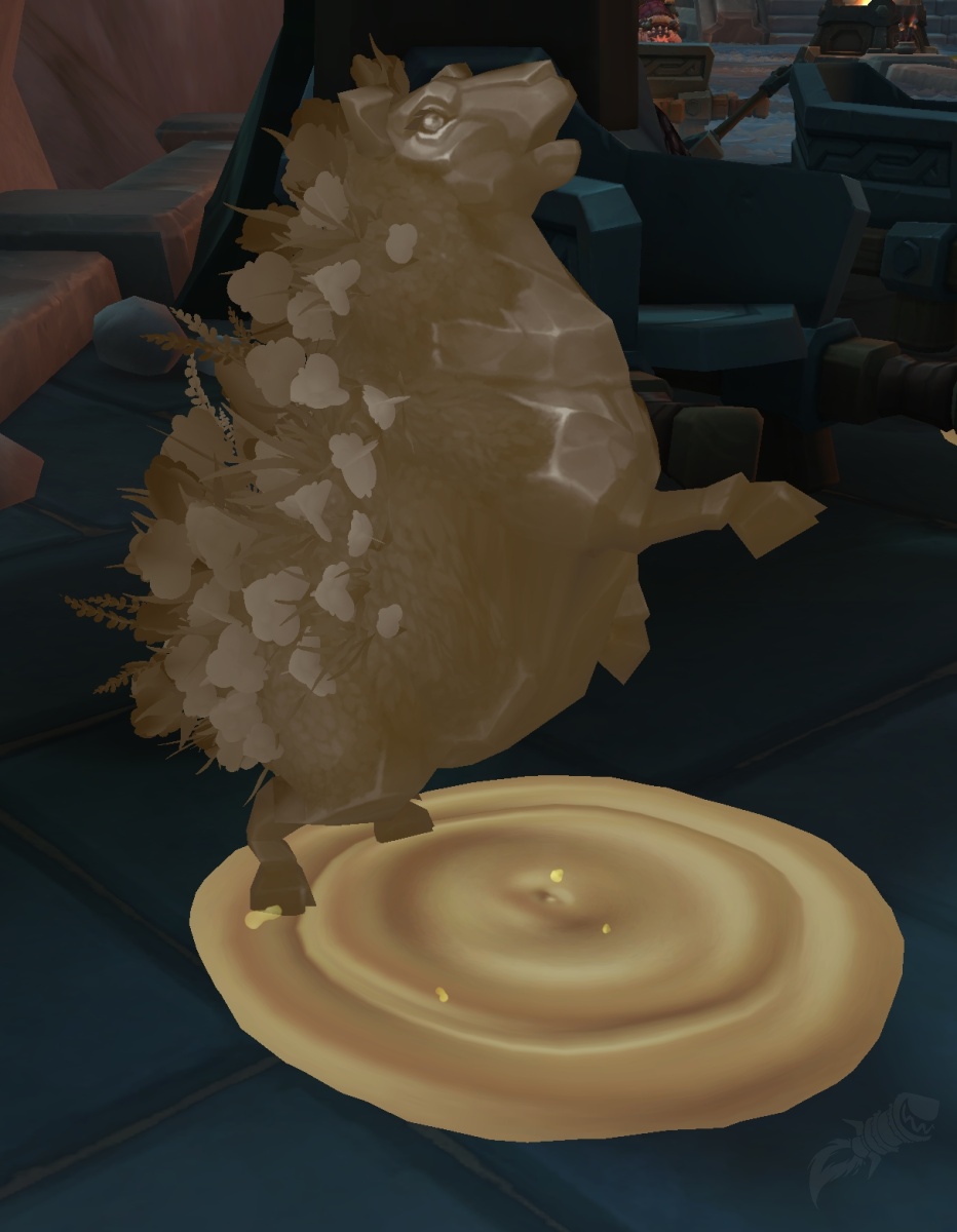 Estátua de uma Limolã - PNJ - World of Warcraft