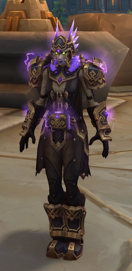 Ensemble: Sparking Stormrider's Attire - Spell - World of Warcraft