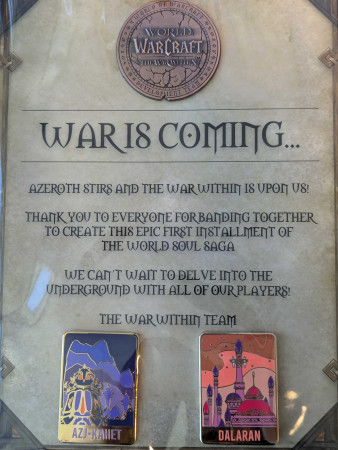 Blizzard Dev Team The War Within Celebration - New Building Decoration ...