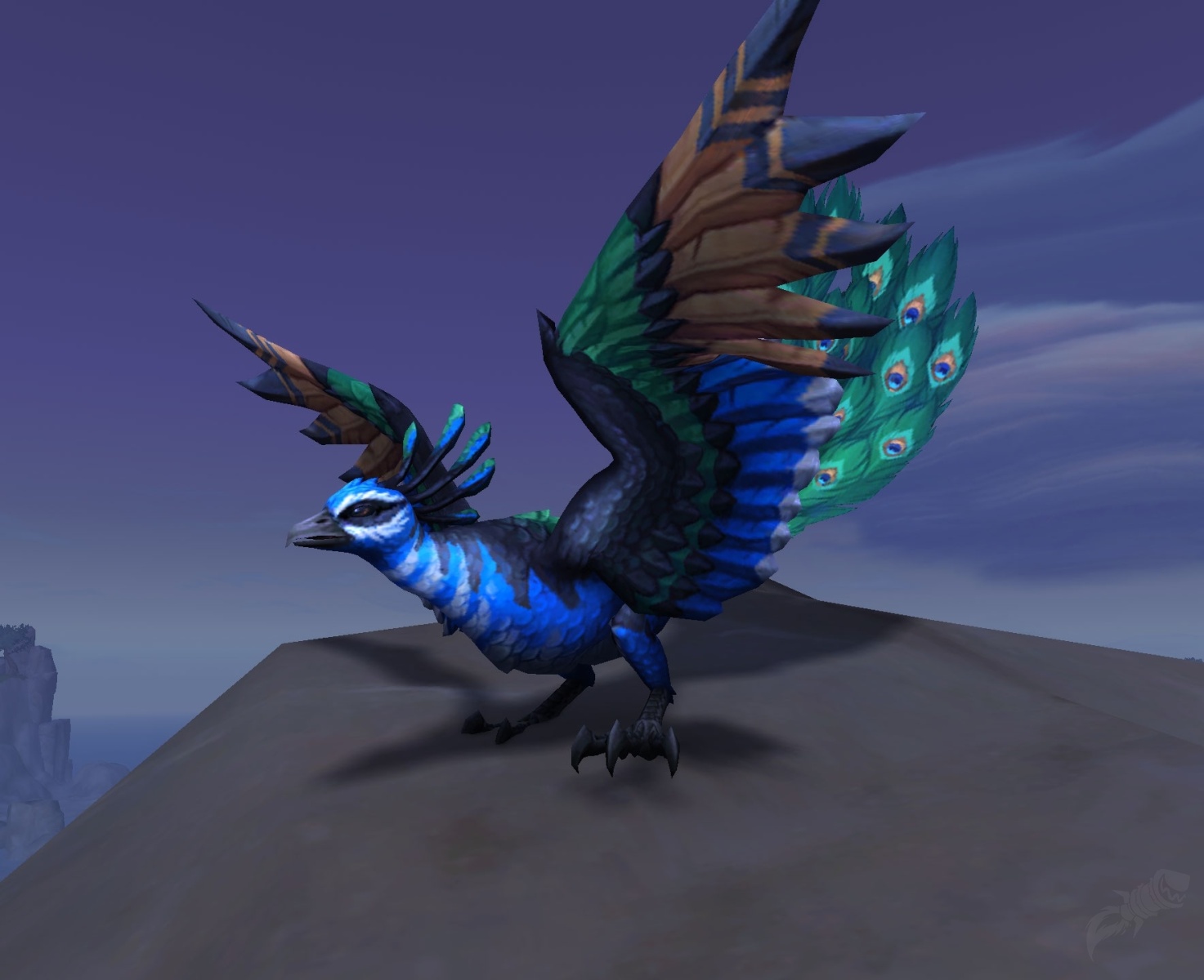 Pavo real de cobalto - PNJ - World of Warcraft