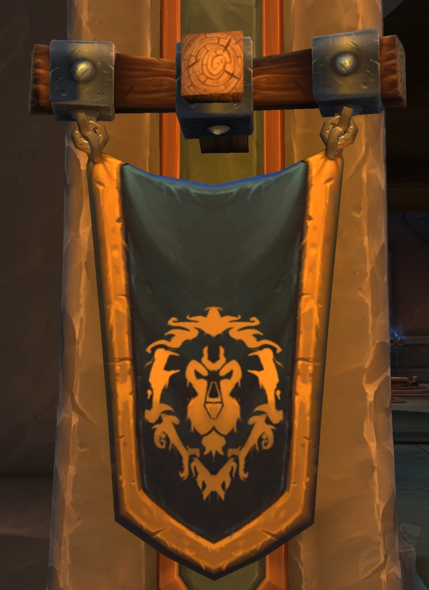 Alliance Banner - Object - World of Warcraft