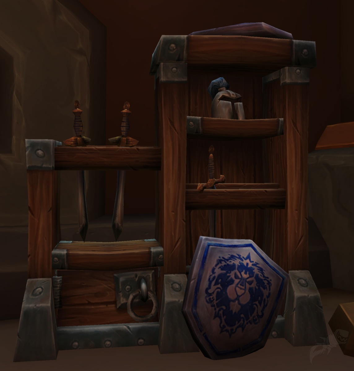 Alliance Weapon Rack - Object - World of Warcraft