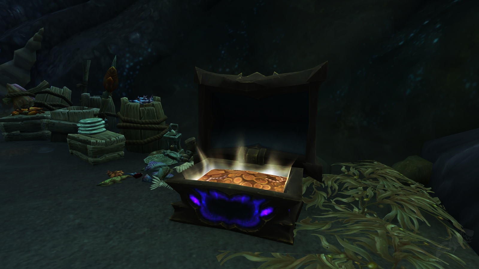 El arcón luminiscente - Misión - World of Warcraft