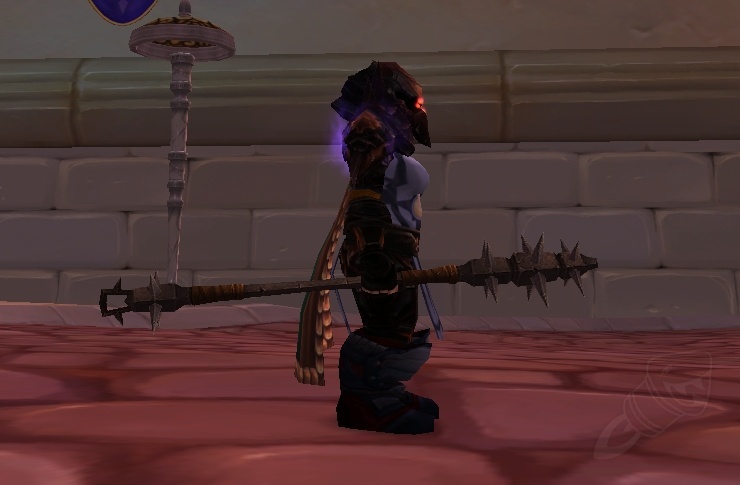 Spiked Greatstaff - Item - WotLK Classic