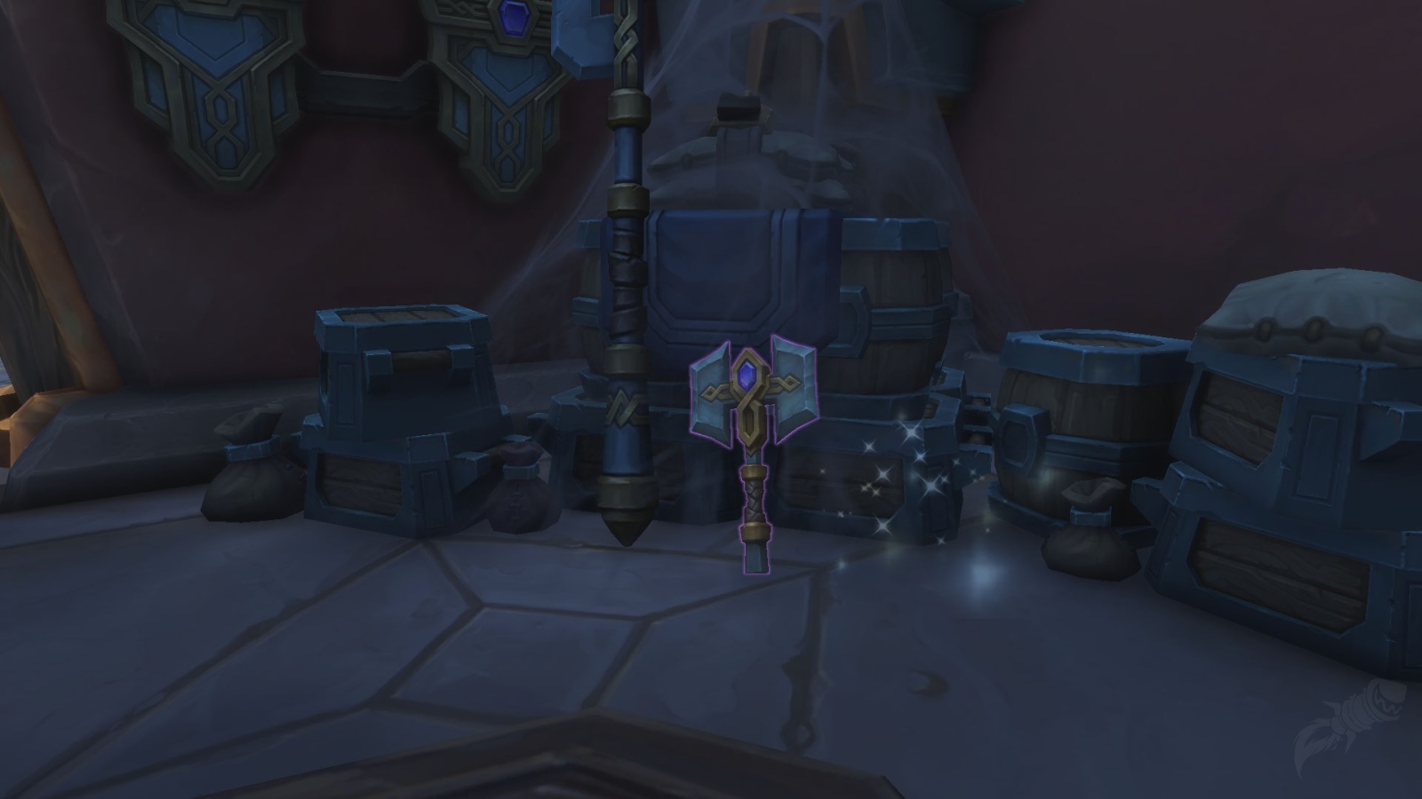 Web-Wrapped Axe - Object - World of Warcraft