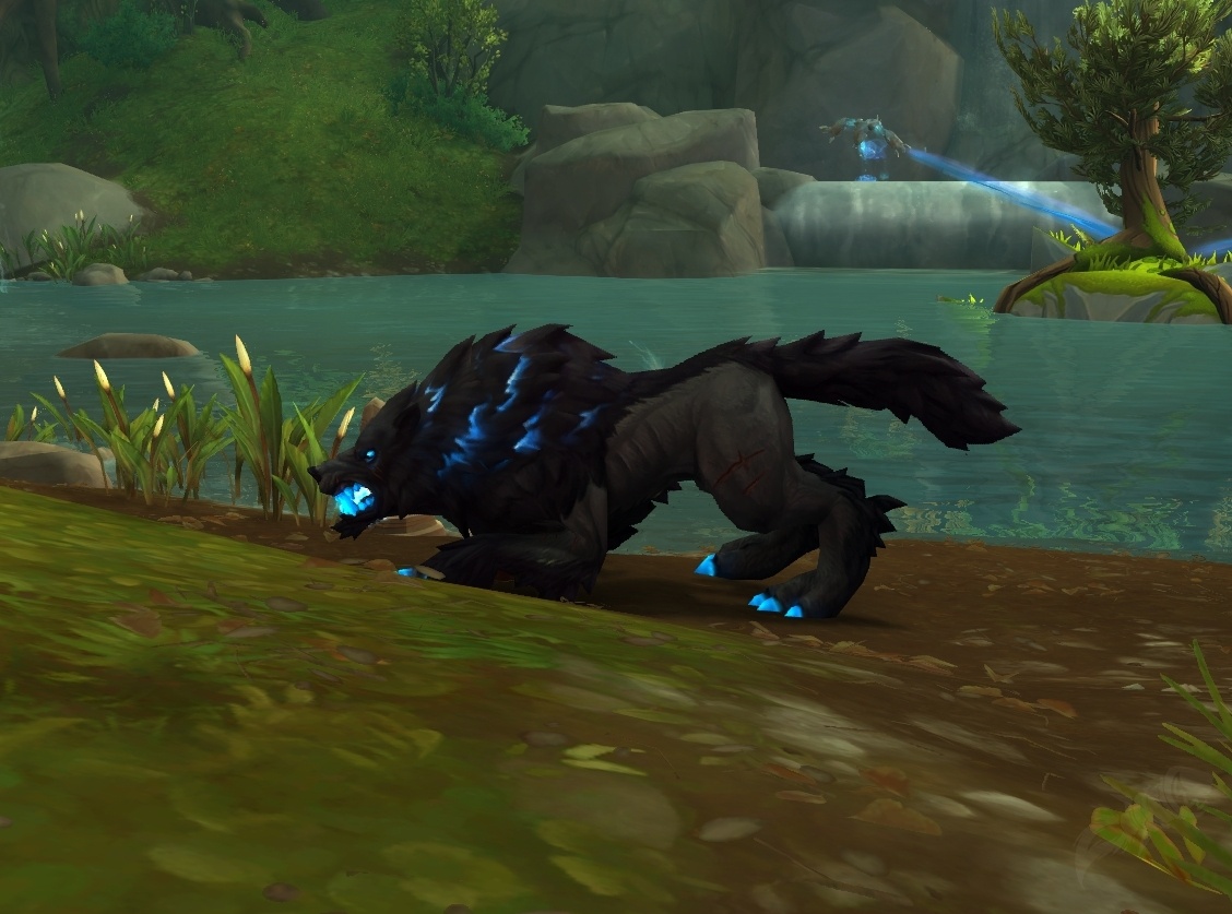 Elusive Ironhide Maelstrom Wolf - NPC - World of Warcraft