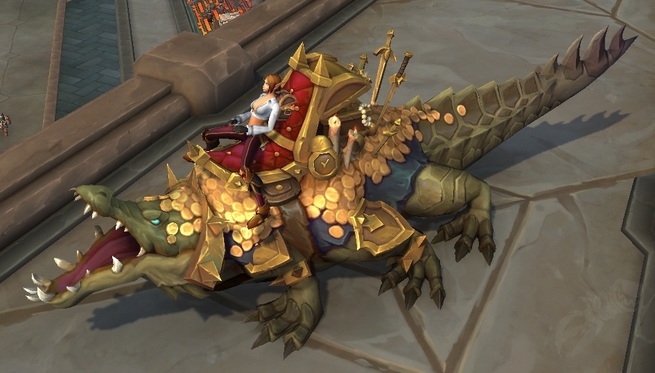 Crocolisco dorado de Adalid del Botín - Objeto - World of Warcraft