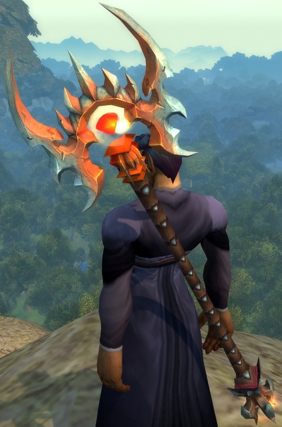 Guadaña llameante de Fandral - Objeto - World of Warcraft