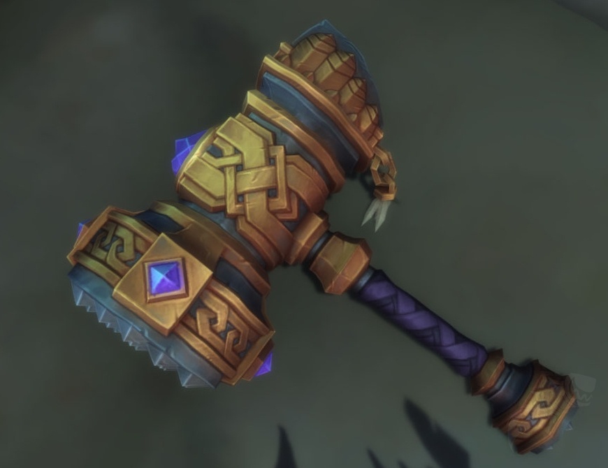 Martillo de tormenta marcado por el Vacío - Objeto - World of Warcraft