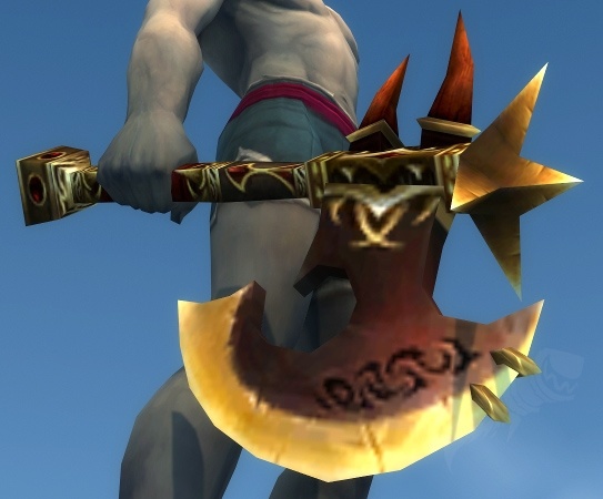 Sun-Forged Cleaver - Item - World of Warcraft