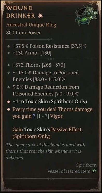 Where to Find Every Spiritborn Unique Item in Diablo 4: Vessel of Hatred - Wowhead News