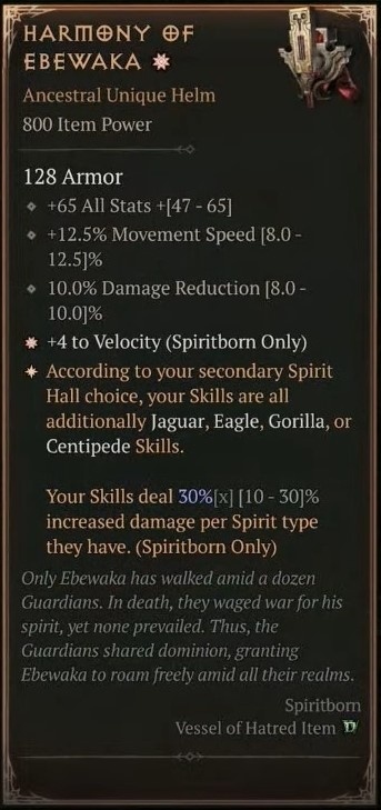 Where to Find Every Spiritborn Unique Item in Diablo 4: Vessel of Hatred - Wowhead News