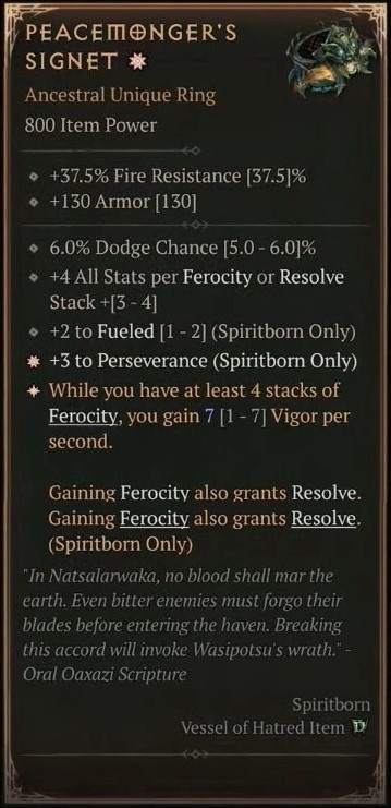 Where to Find Every Spiritborn Unique Item in Diablo 4: Vessel of Hatred - Wowhead News