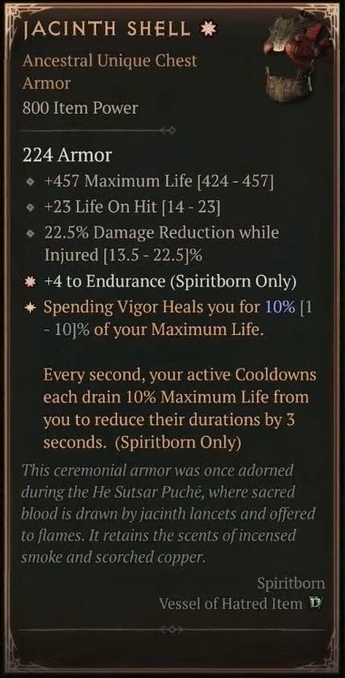 Where to Find Every Spiritborn Unique Item in Diablo 4: Vessel of Hatred - Wowhead News