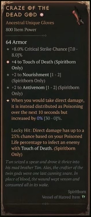 Where to Find Every Spiritborn Unique Item in Diablo 4: Vessel of Hatred - Wowhead News