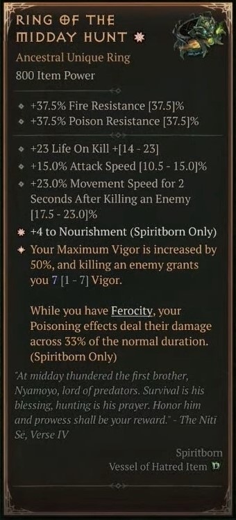Where to Find Every Spiritborn Unique Item in Diablo 4: Vessel of Hatred - Wowhead News
