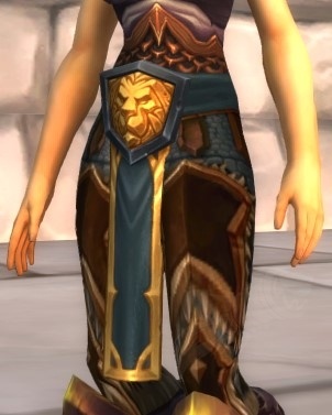 Gran cinturón de la Guardia del león - Objeto - World of Warcraft