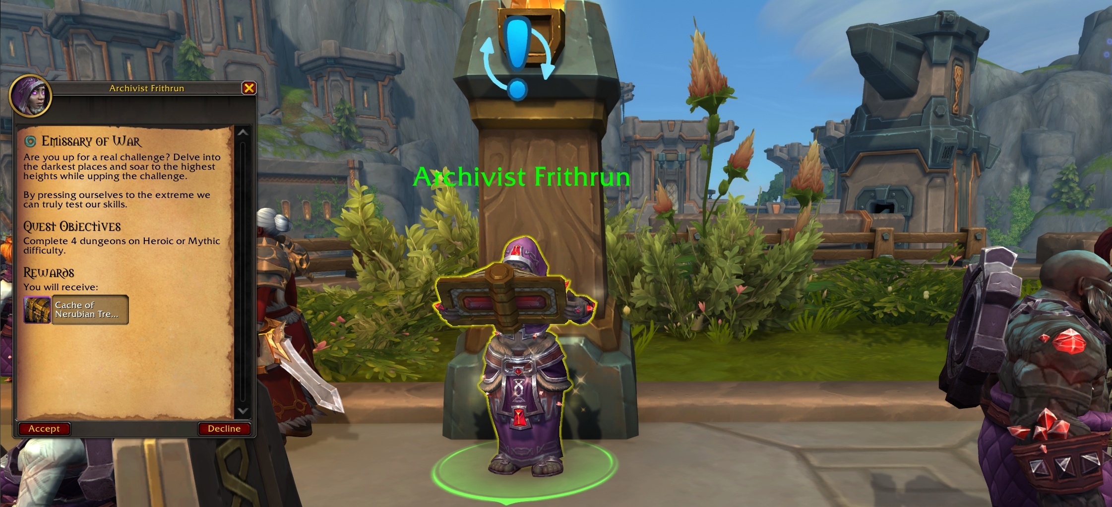 The War Within Weekly Dungeon Event Returns - Earn Heroic Nerub-ar Palace Raid Loot Cache by ...