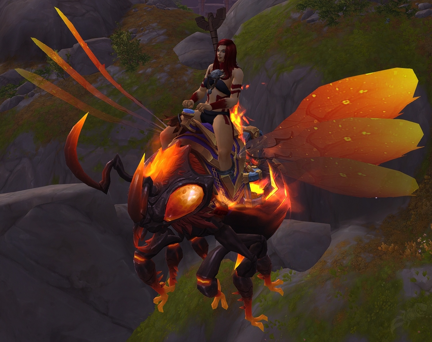 Smoldering Cinderbee - Spell - World of Warcraft
