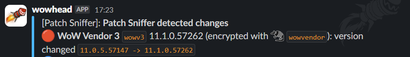 The War Within Encrypted 1110 Build On Wowdev Server Internal Testing For First Major Patch