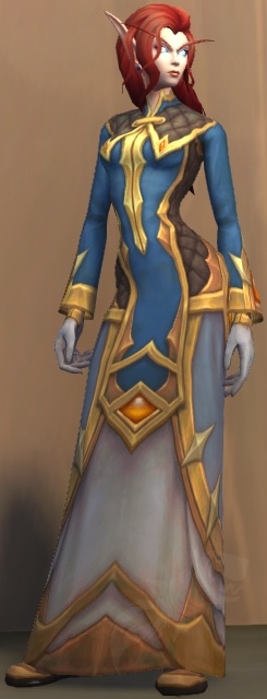 Cobalt Educator's Robe - Item - World of Warcraft