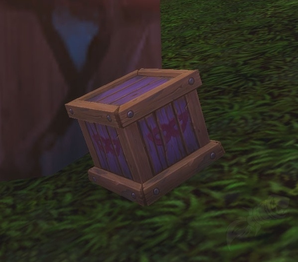 Cajón de celebración chamuscado - Entidad - World of Warcraft