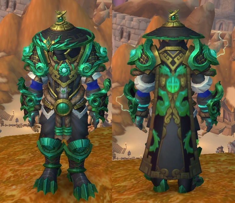 Ensemble: Eternal Battlegear of the August Acolyte - Item - World of ...