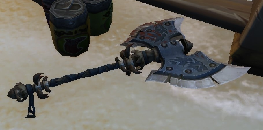 Replica Durotan's Axe - Object - World of Warcraft