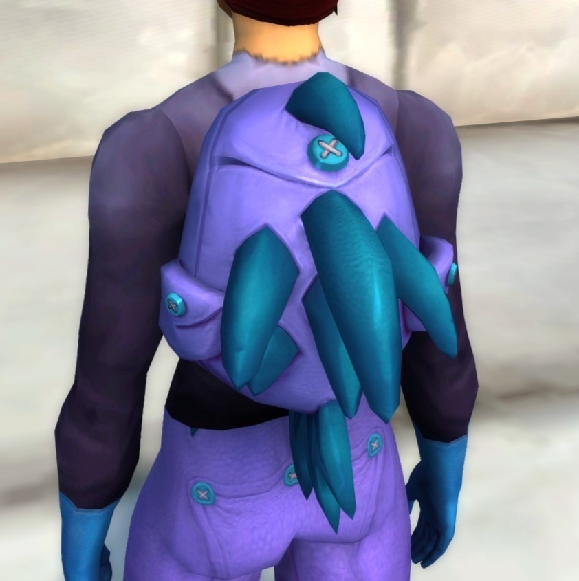 Purple Snugglefin Murloc Backpack - Item - World of Warcraft