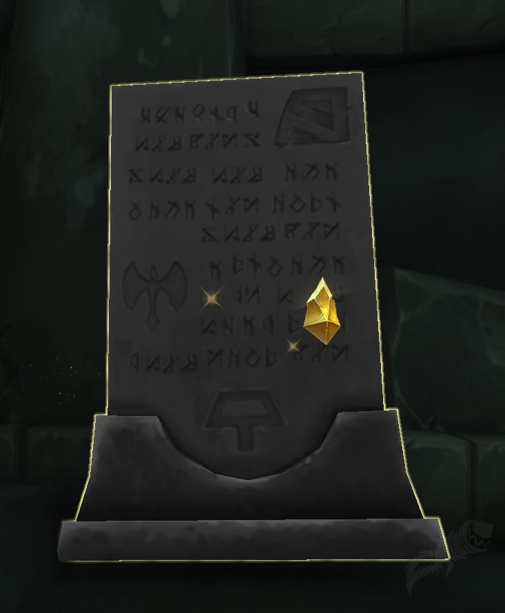 Glittering Ancient Tablet - Object - World of Warcraft