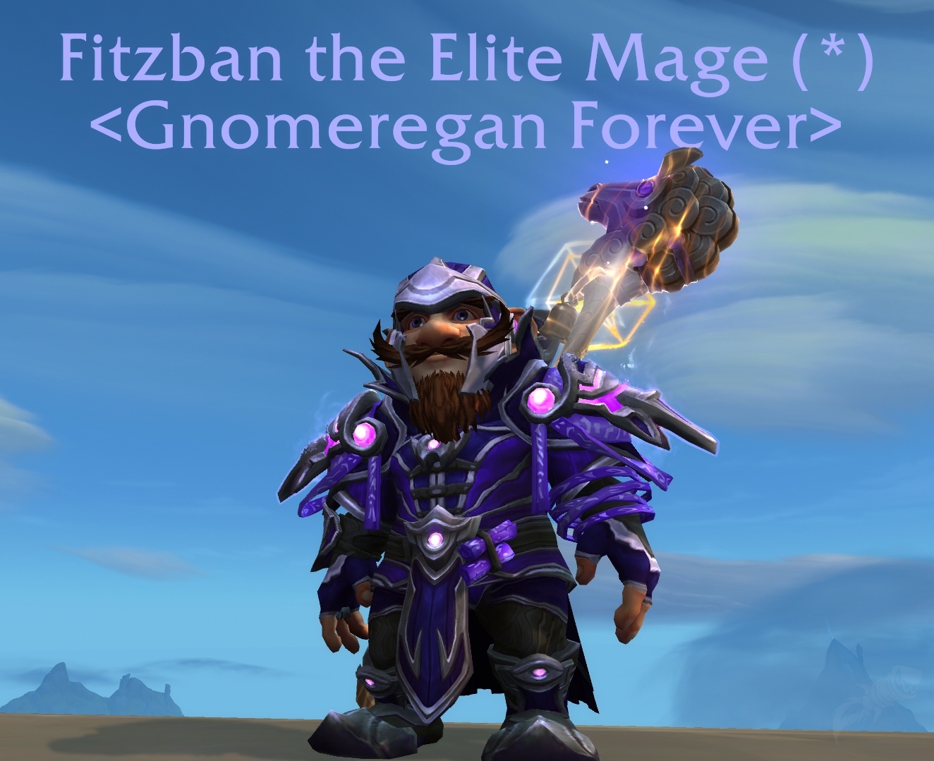 the Elite Mage - Title - World of Warcraft