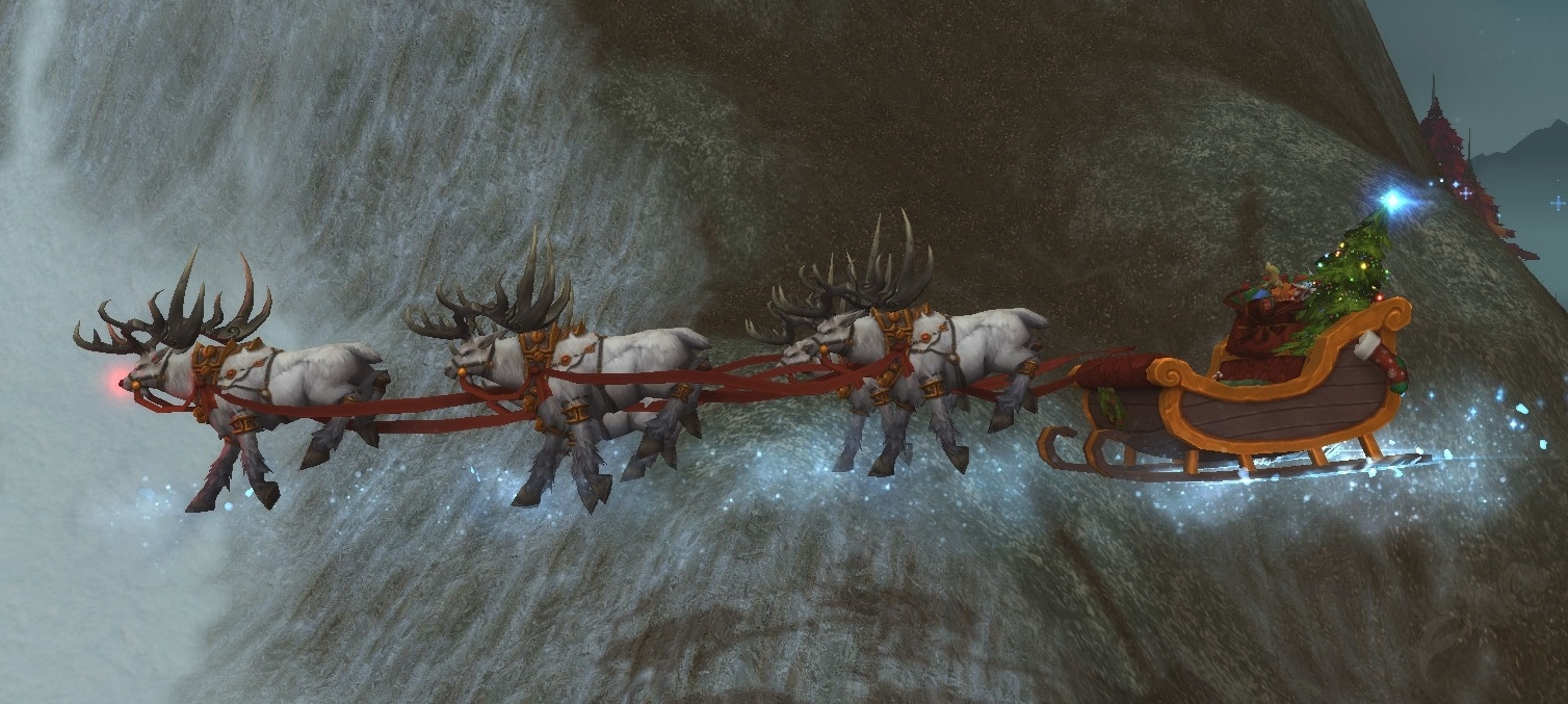 Greatfather Winter's Sleigh - NPC - World of Warcraft