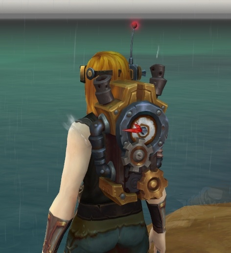 Steam-Powered Golden Cloak - Item - World of Warcraft