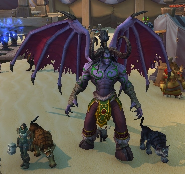Illidan Costume - Spell - World of Warcraft