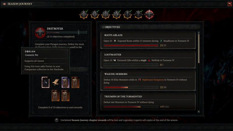 Diablo 4 Season 7 - Earn New Raven Pet in Season Journey - Wowhead News