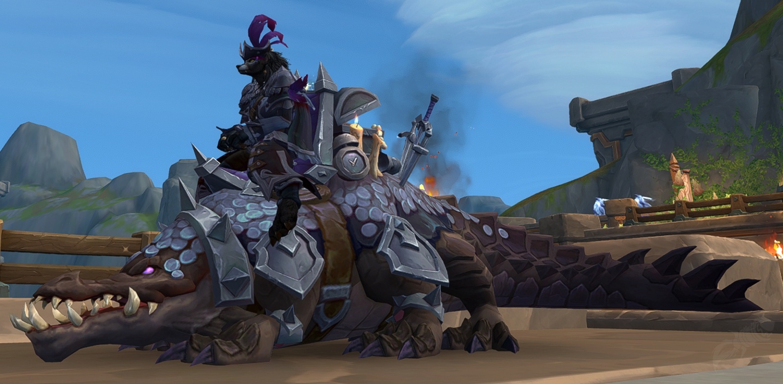 Plunderlord's Midnight Crocolisk - Item - World of Warcraft