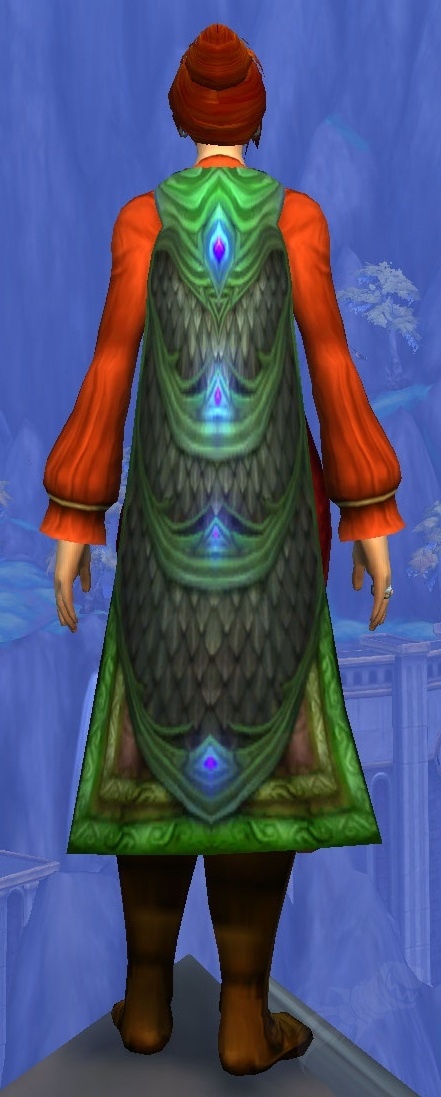 Manto Verde de Peledrago - Item - World of Warcraft