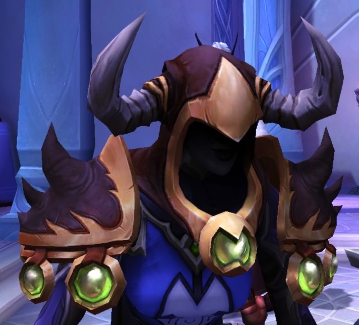 灌魔絲織肩冑—物品—魔獸世界