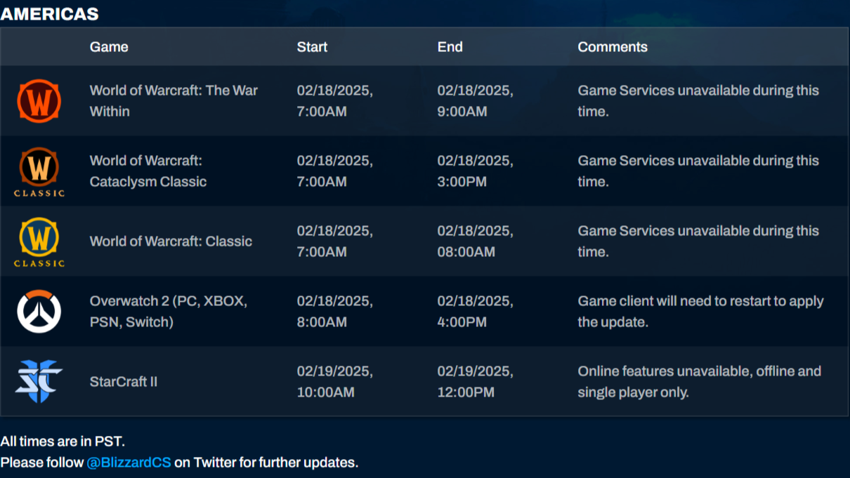 1-Hour Scheduled Maintenance on February 18th - Season of Discovery ...