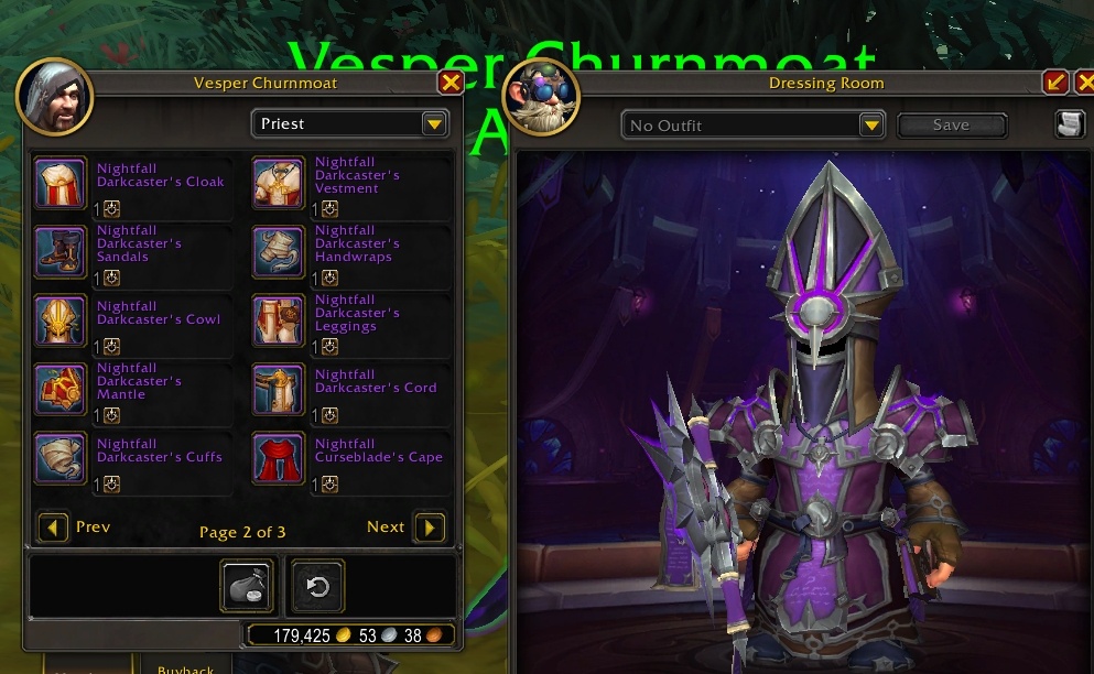 Purple Recolor of Arathi Hallowfall Rewards Finally Available in Patch ...